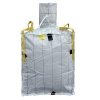 China Polypropylene Conductive Container Bag For Flammable Goods , 2000kg Type B Bulk Bags for sale
