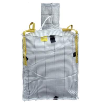 China Polypropylene Conductive Container Bag For Flammable Goods , 2000kg Type B Bulk Bags for sale