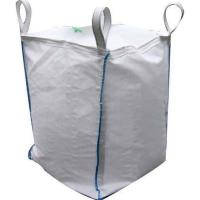 China Food Grade FIBC Jumbo Bag 2000kg One Tonne 80g/M2 Big Bulk Bags for sale