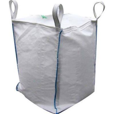 China Food Grade FIBC Jumbo Bag 2000kg One Tonne 80g/M2 Big Bulk Bags for sale