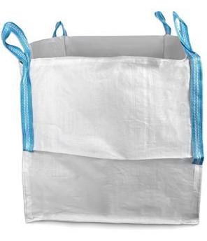China 5/1 Woven Big Bag 2000kg BOPP 1 Ton Stone Bags Treble Selvedge Hem for sale