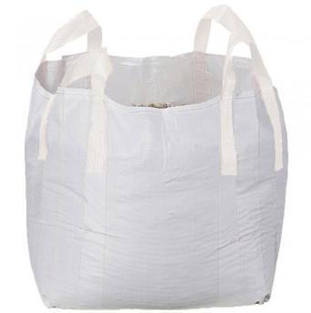 China 100% PP Woven Jumbo Bags 80cm Sand Silica Stone Mine Laminated 1 ton feed tote bags for sale
