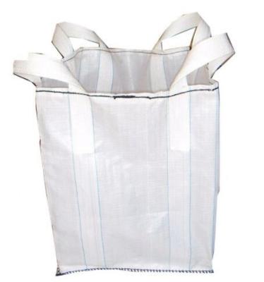 China Fertilizer FIBC Jumbo Bag Cereal 1000kg Waterproof 1 Ton Baffle Bulk Bags for sale