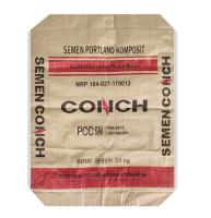 China Oil Proof PP Woven Cement Bags Grain 40-250gsm Polypropylene for sale