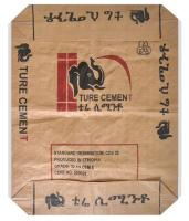 China Square PP Laminated Kraft Paper Bag Flexiloop Coated 50 Kg Woven Polypropylene Plastic Bags for sale