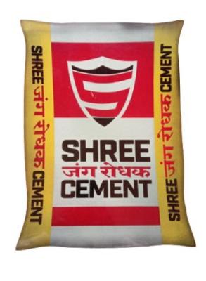 China Plastic Cement Gypsum Plaster Bag PP Woven PE 50kg Double Fold for sale