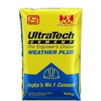 China Kraft PP Woven Cement Bags Block Bottom , Recyclable Paper Bags For Cement Packaging for sale