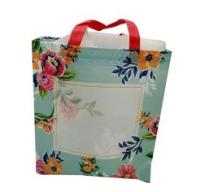 China HDPE Loop Handle Plastic Bags Clear PVC Tote 1000pcs for sale