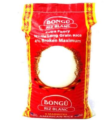 China 30-70cm PP Woven Rice Bag 25 Kg Anti Slip UV Treated for sale