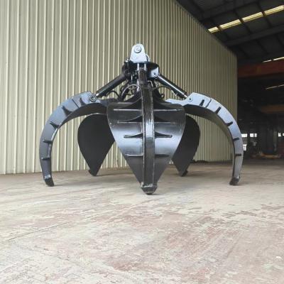 China Manufacturer High efficiency Excavator Mechanical Grab Clamp Bucket Excavator For PC100, ZX110, PC320, PC324 for sale