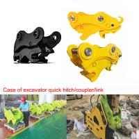 China OEM Excavator Quick Coupler Attachment Q355B Steel Material With Pins for sale