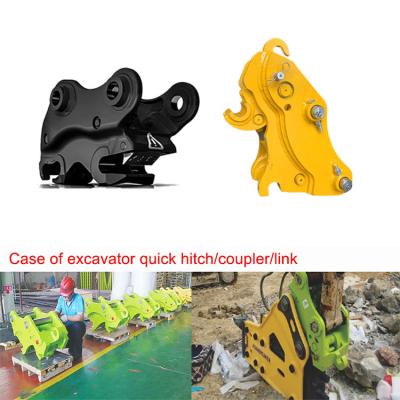 China Q355B Material Mini Digger Quick Hitch Durable For Excavator Bucket for sale