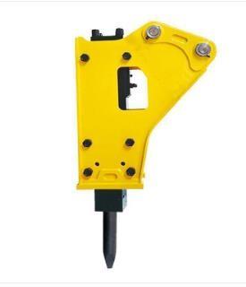 China Right Angle Triangle Excavator Rock Hammer For 3 Ton Mini Excavator for sale