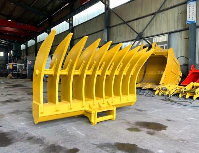 China PC320D Excavator Root Rakes Fo Site Preparation Construction for sale