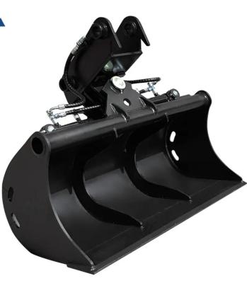 China 0.6cbm 1cbm Excavator Tilt Bucket Hydraylic For Liugong920 SY200 PC200 for sale