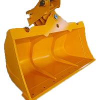 China Construction Tilt Bucket For Excavator 0.1cbm 0.3cbm Capacity for sale