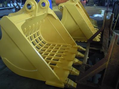 China Professional High Efficiency Grid Bucket Excavator Skeleton Bucket For Excavator Sanny Hitachi Komatsu PC Etc for sale