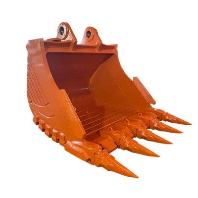 China High-strength Steel Plate Rockslide Bucket for Excavator with High Hardness for sale