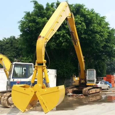 China Hydraulic Clamshell Bucket And Rotary Shell Grab For Excavator for sale