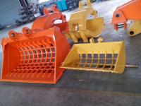 China Customized Excavator Sieve Skeleton Bucket For Parts 0.4 Cbm for sale