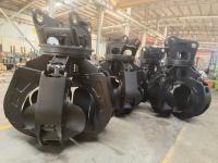 China Q355B Rotary Orange Peel Grab Excavator Grabber for sale