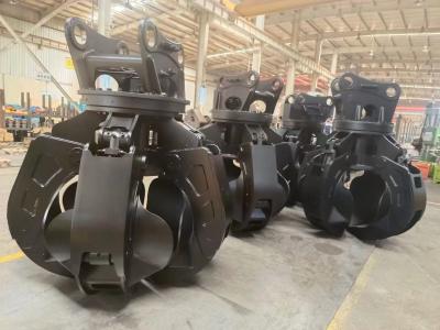 China Q355B Rotary Orange Peel Grab Excavator Grabber for sale