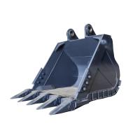 China Strong Reinforcement Board Excavator Rock Bucket 0.2-6.8CBM Capacity for sale