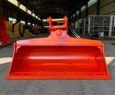 China Mini 1-8 Ton Excavator Tilt Bucket 2100mm Width Q355B NM400 for sale