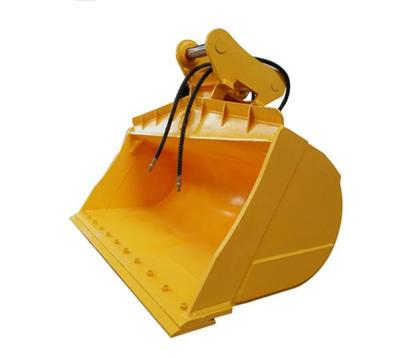 China Excavator Tilt Ditch Grading Bucket For PC320D ZX350 PC300 for sale