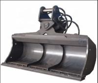 China Construction Machinery Parts Tilting Bucket Tilt Bucket Mini Excavator Hydraulic For BobPC Hitachi Excavator for sale