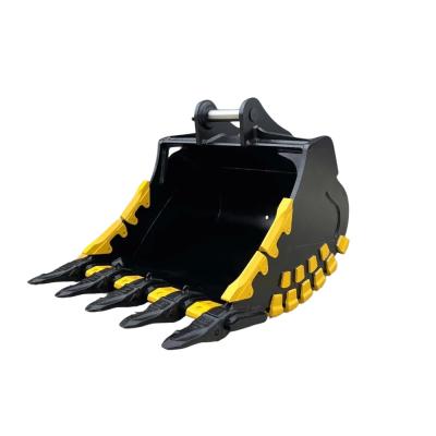 China Heavy Duty Excavator Rock Bucket 2m3 Excavator Bucket Sk500 Large Bucket for sale