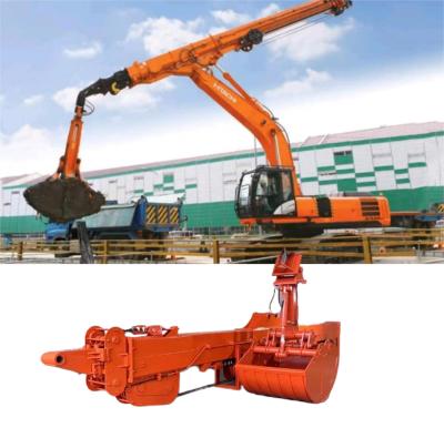 China 35 Meter Telescopic Long Boom Mini Excavator Attachments for sale