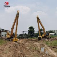 China Grab 12T Level Excavator Long Boom With Sand-blasted And Painted Surface Finish Delivery Date In 20 Days for sale