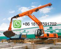 China 30 Ton Clamshell Excavator Telescopic Arm For Long Reach With BS900 Board CE Certified for sale