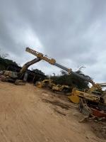 China 30 Ton Clamshell Excavator Telescopic Arm For Long Reach With BS900 Board CE Certified for sale