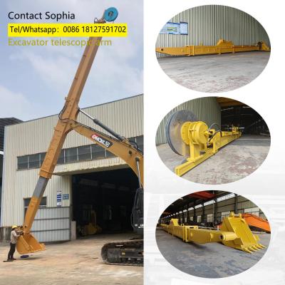 China BS900 Steel Plate Telescopic Excavator Arm Boom for ZX330 ZX350 ZX360 Excavators for sale