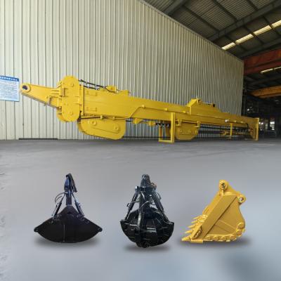 China BS900 Excavator Telescopic Arm With 30M Digging Depth And Hydraulic Cylinder Control System for sale