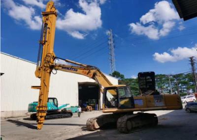 China ZX330 Excavator Telescopic Arm With 2 Cbm Clamshell Bucket And CE CertifiPCion for sale