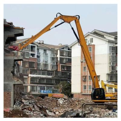 China 20M-30M Excavator Demolition Long Boom Arm For PC336 EC480 SY500 Building Demolition Work With 22T Bucket for sale