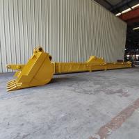 China 20~50T Teledipper Excavator Extension Arm With 0.4 Cbm Digging Bucket And Hydraulic Control System for sale