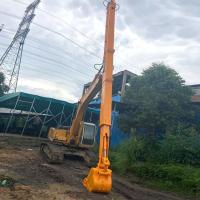 China ZX200 Excavator Telescopic Arm With 0.4Cbm Digging Bucket For PC320D PC200 SY215 SK200 ZX200 for sale