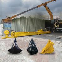 China PC320 Excavator Telescopic Arm For Excavation And Earthmoving Works Digging Depth 10- 32 Meters for sale