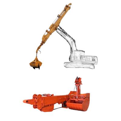 China Hitachi Excavator Telescopic Arm Extension Q355B for 20-50 Ton Machines for sale