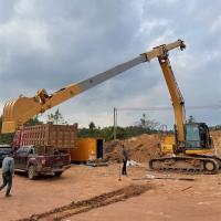China Excavator Two Section Telescopic Boom Arm Q355B High Durability for sale
