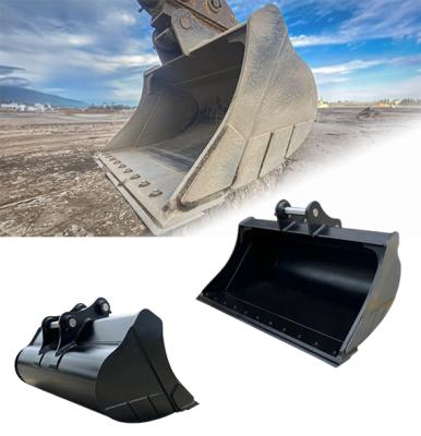 China Excavator Mud Bucket with 3 Months Warranty and Narrow Long Design for 1-50ton Excavators for sale