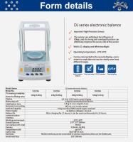 China Electronic Balance Scale Digital Gold Scale Weighing RS232 Jewelry Software 0.001g Laboratory Balance for sale