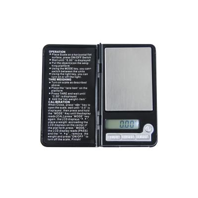 China Digital Pocket Jewelry Scale Mini Scale Jewellery Black 0.01g Scale 10mg Small Portable Weigh Bascula for sale