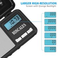 China QS Electronic kitchen Scale 600g/0.01 herramientas de joyeria Digital weighing balance tools box scale portable pocket scale for sale