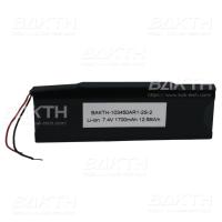 China 7.4V Custom Lithium Ion Battery Packs BAKTH 103450AR1-2S-2 1700MAh 12.58Wh for sale