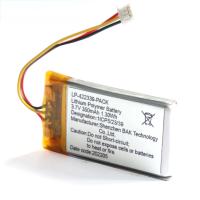 China Fast Charge Li Pol Battery LP-422339 3.7V 350mAh For Mobile Wearable Devices for sale